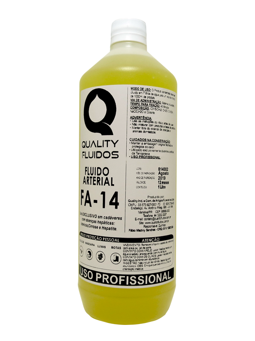 Fluido Arterial FA-14 – QUALITY FLUIDOS