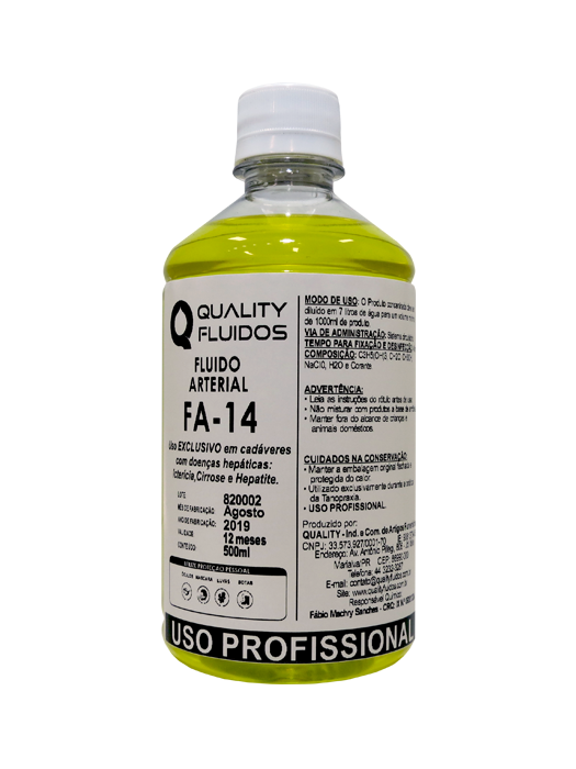 Fluido Arterial FA-14 – QUALITY FLUIDOS