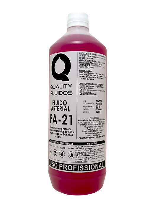 Fluido Arterial FA-21 – QUALITY FLUIDOS