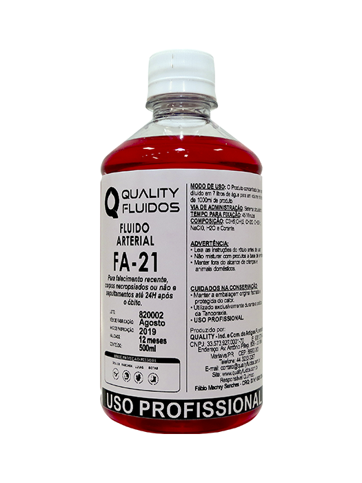 Fluido Arterial FA-21 – QUALITY FLUIDOS