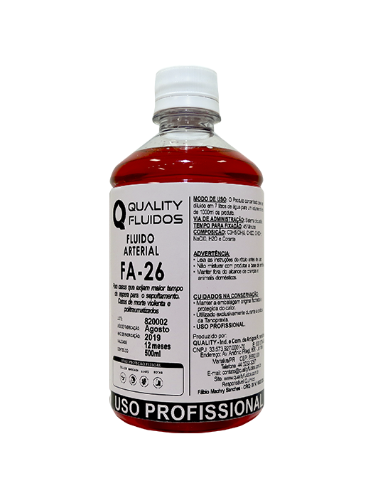 Fluido Arterial FA-26 – QUALITY FLUIDOS
