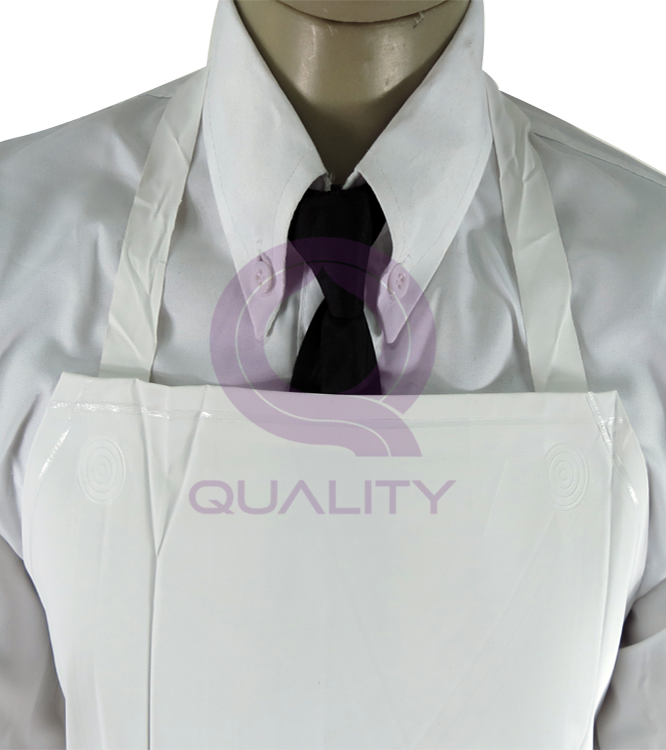 Avental Plástico PVC Branco 70x120cm – QUALITY FLUIDOS